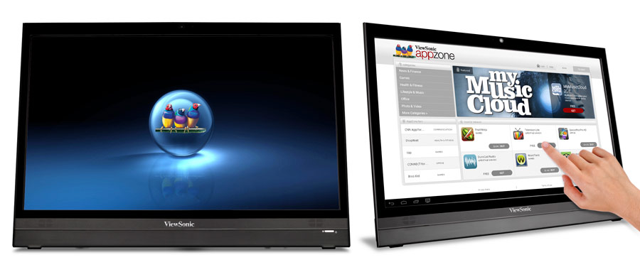 ViewSonic makes a touchscreen display that acts like a computer