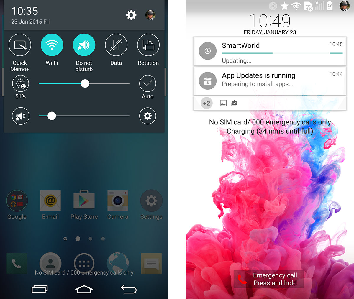 LG brings Lollipop to G3, here’s what it looks like - GadgetGuy