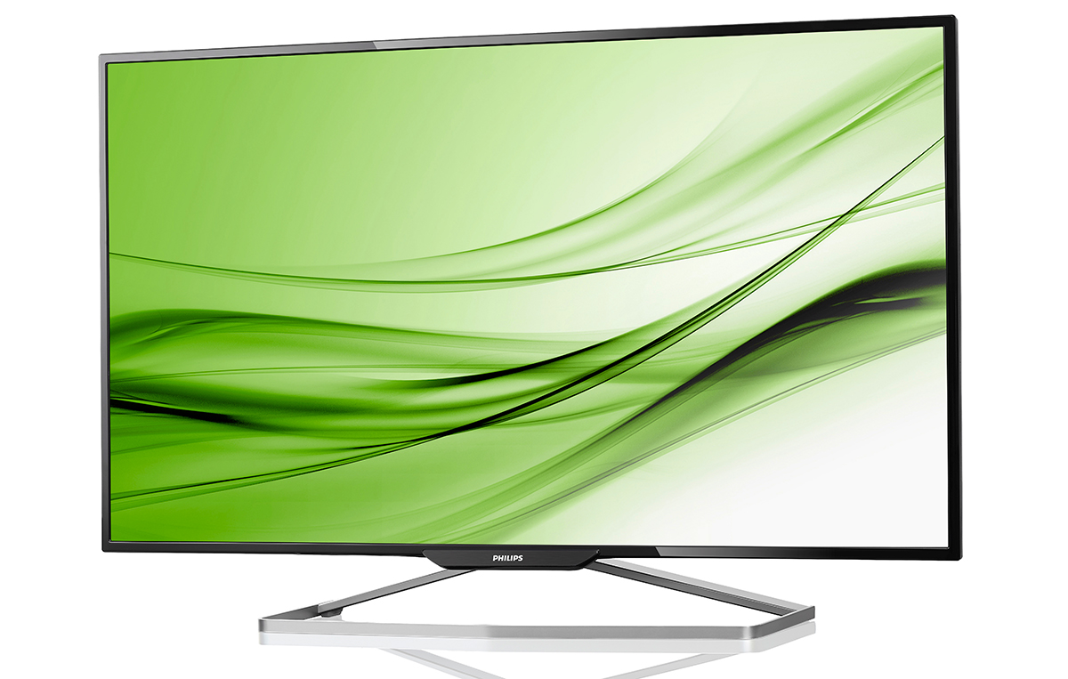 Big screens are in, and Philips proves it with a 40 inch UHD display ...