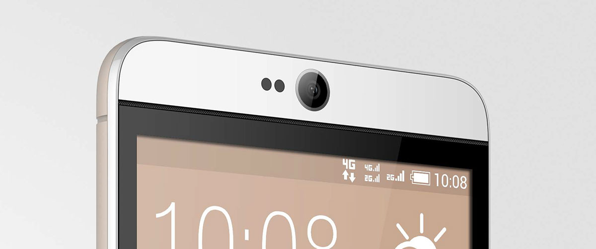 HTC launches another selfie-phone with an UltraPixel camera up front