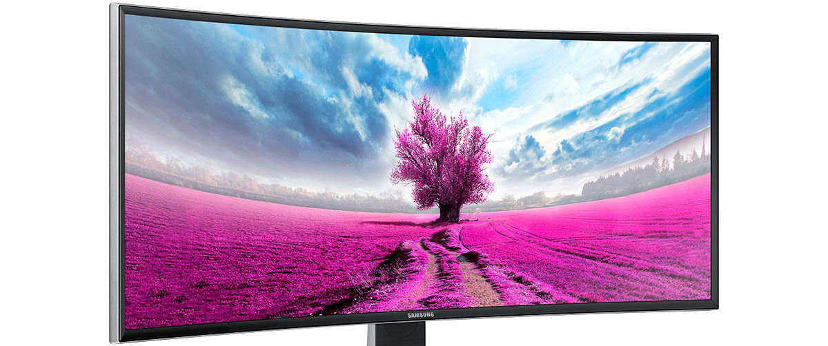 Samsung thinks wide and curved for new PC screens