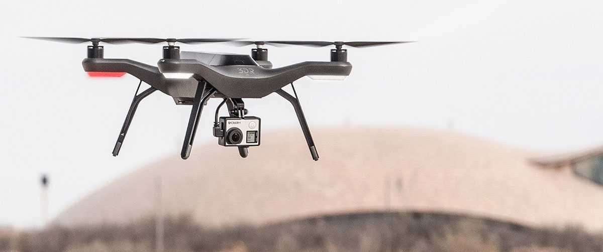 3D Robotics gets cameras flying with world's first smart drone