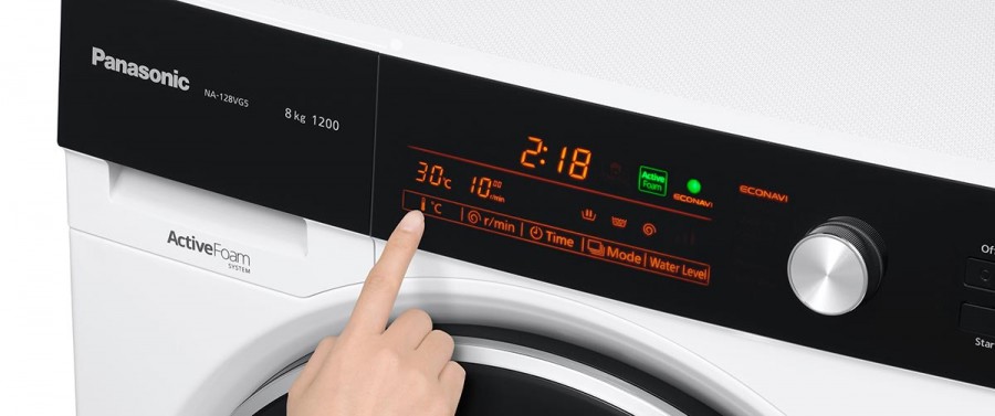 Panasonic brings touchscreens to washing machines