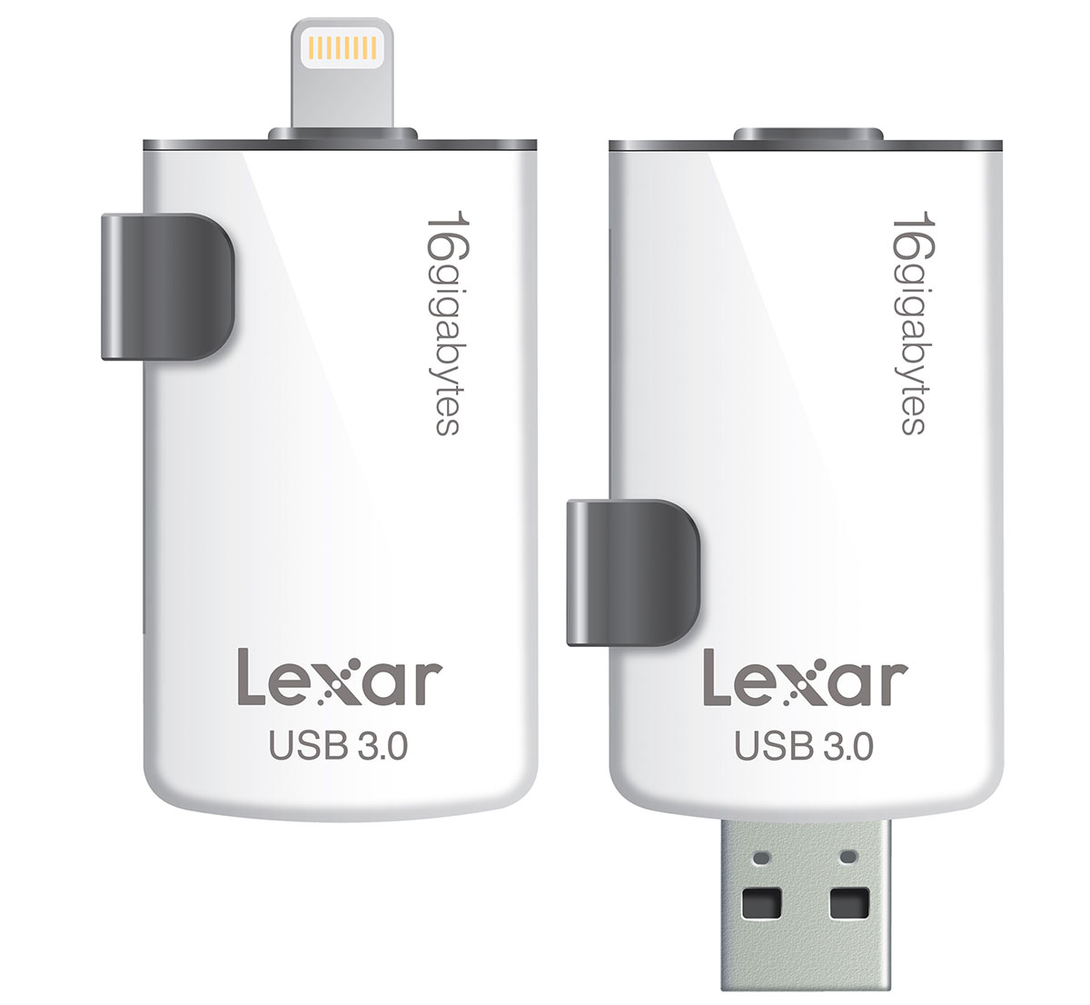 Lexar in with flash drives for iPhone, USB Type C