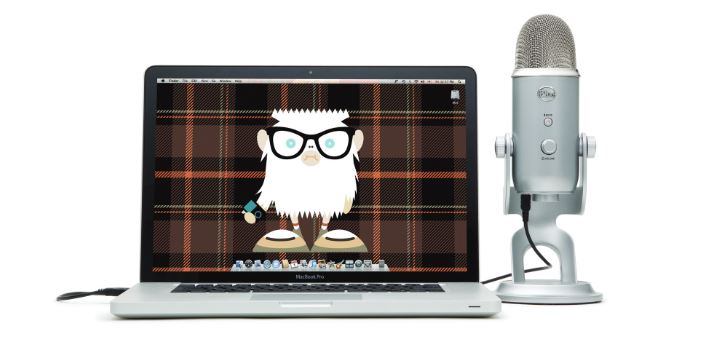 Yeti USB microphone for professional amateurs