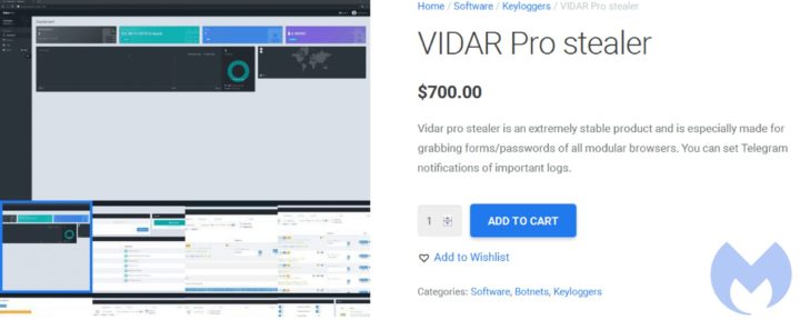 Vidar - malware that keeps on giving | GadgetGuy