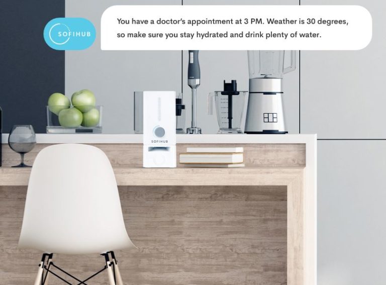 Sofihub smart sensor monitoring for seniors