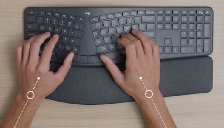 Logitech Ergo K860 – a very twisted keyboard (review) - GadgetGuy