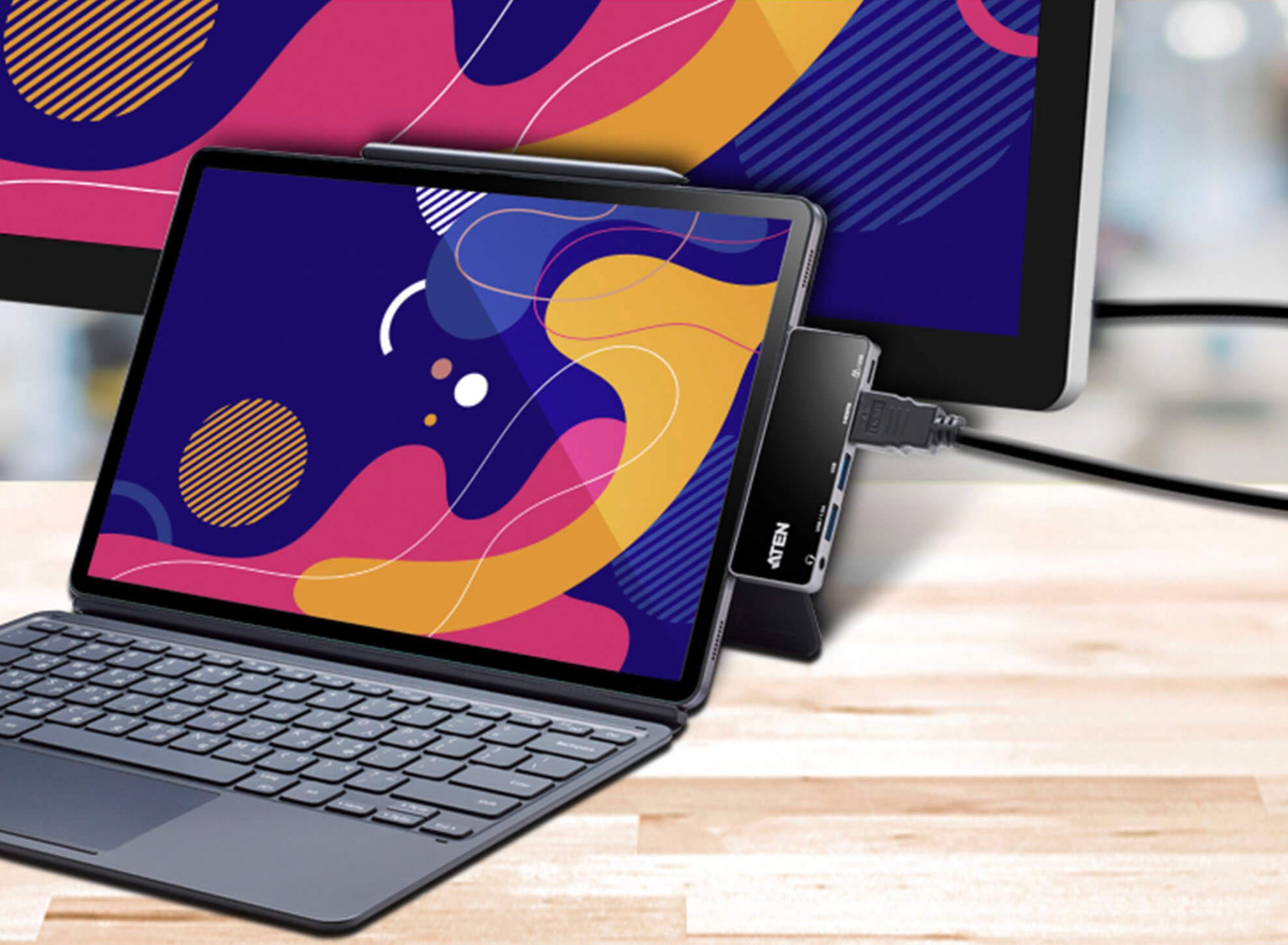 ATEN USB-C Travel Dock UH3238 with 100W power pass-through (review)