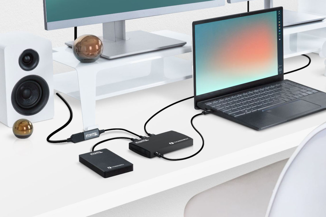 Plugable Thunderbolt 4 TBT4-HUBC3 hub is here