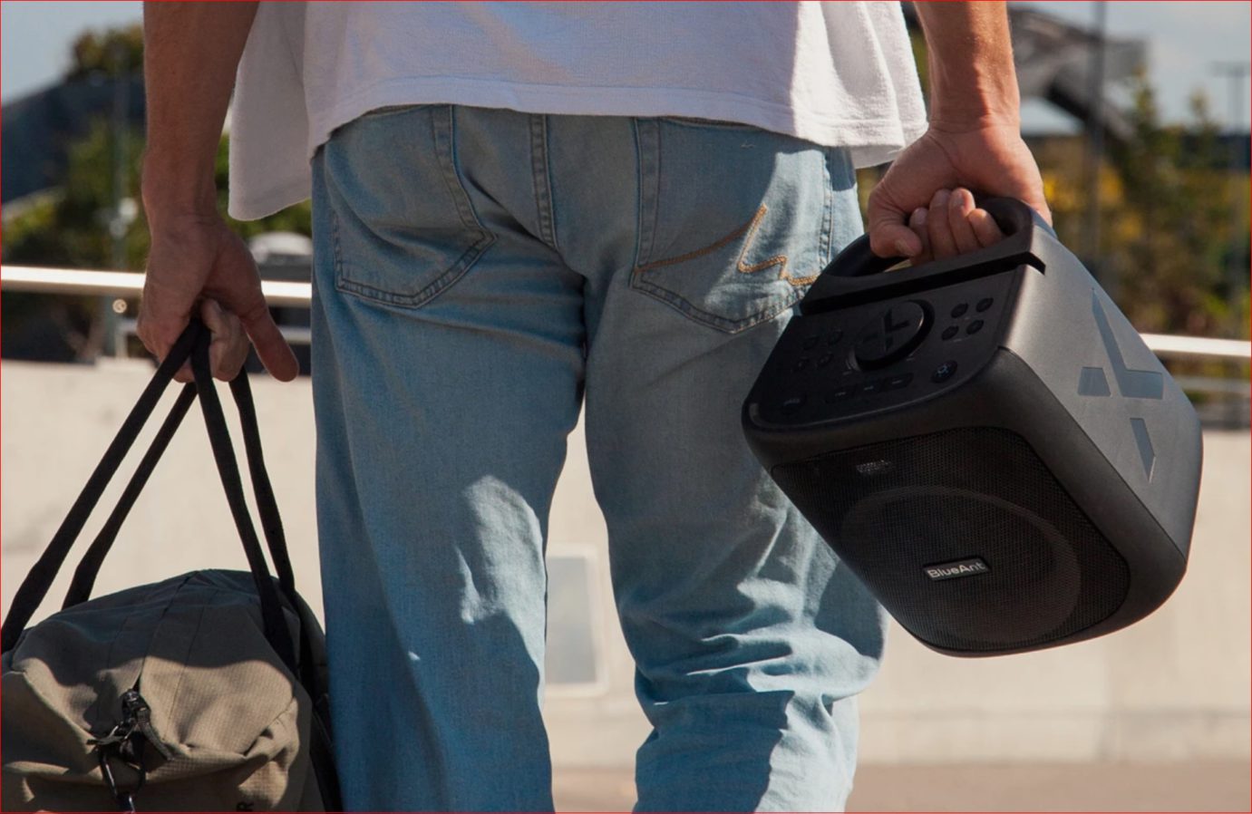 BlueAnt X2 portable Bluetooth speaker - Australian, with remarkable ...