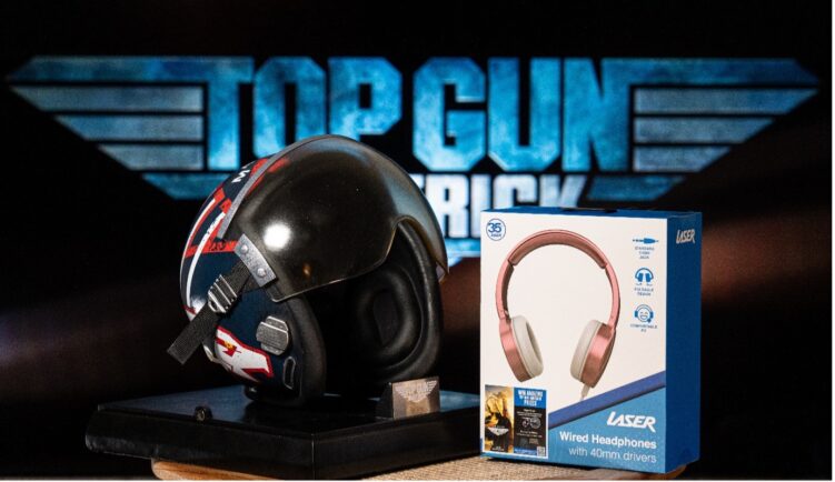 You could own Maverick's Top Gun flight helmet, thanks Laser!