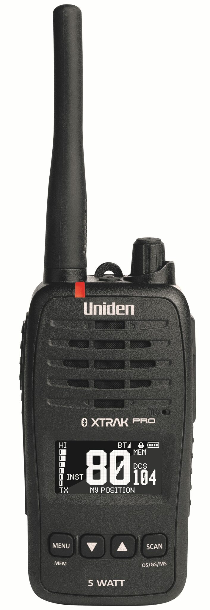 Uniden XTRAK50 - a smarter handheld UHF radio (Review)