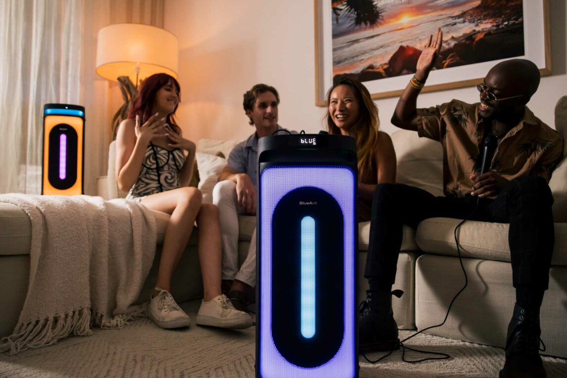 BlueAnt X2 portable Bluetooth speaker - Australian, with remarkable ...