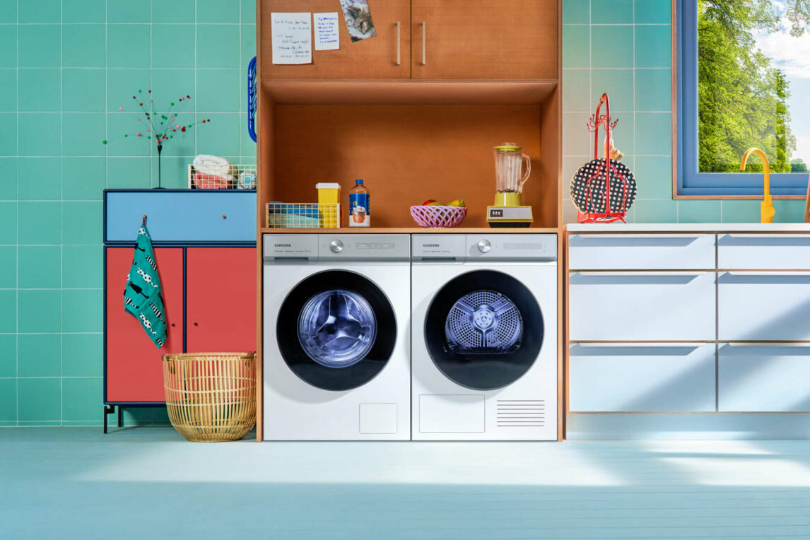 New Samsung Bespoke laundry appliances ease load of cleaning