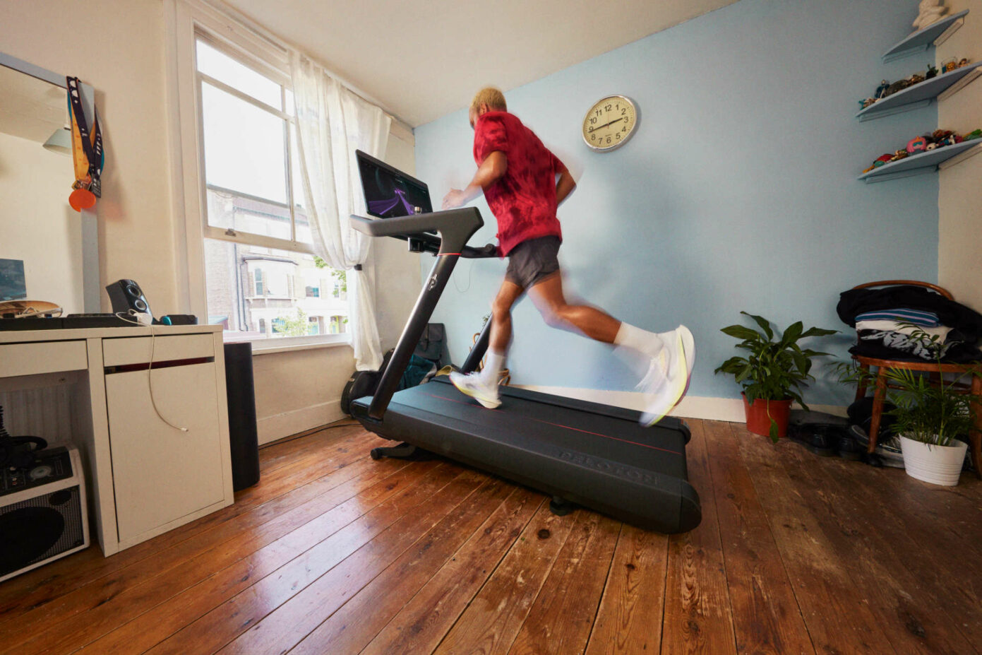 Peloton channels Beat Saber with Lanebreak Tread feature