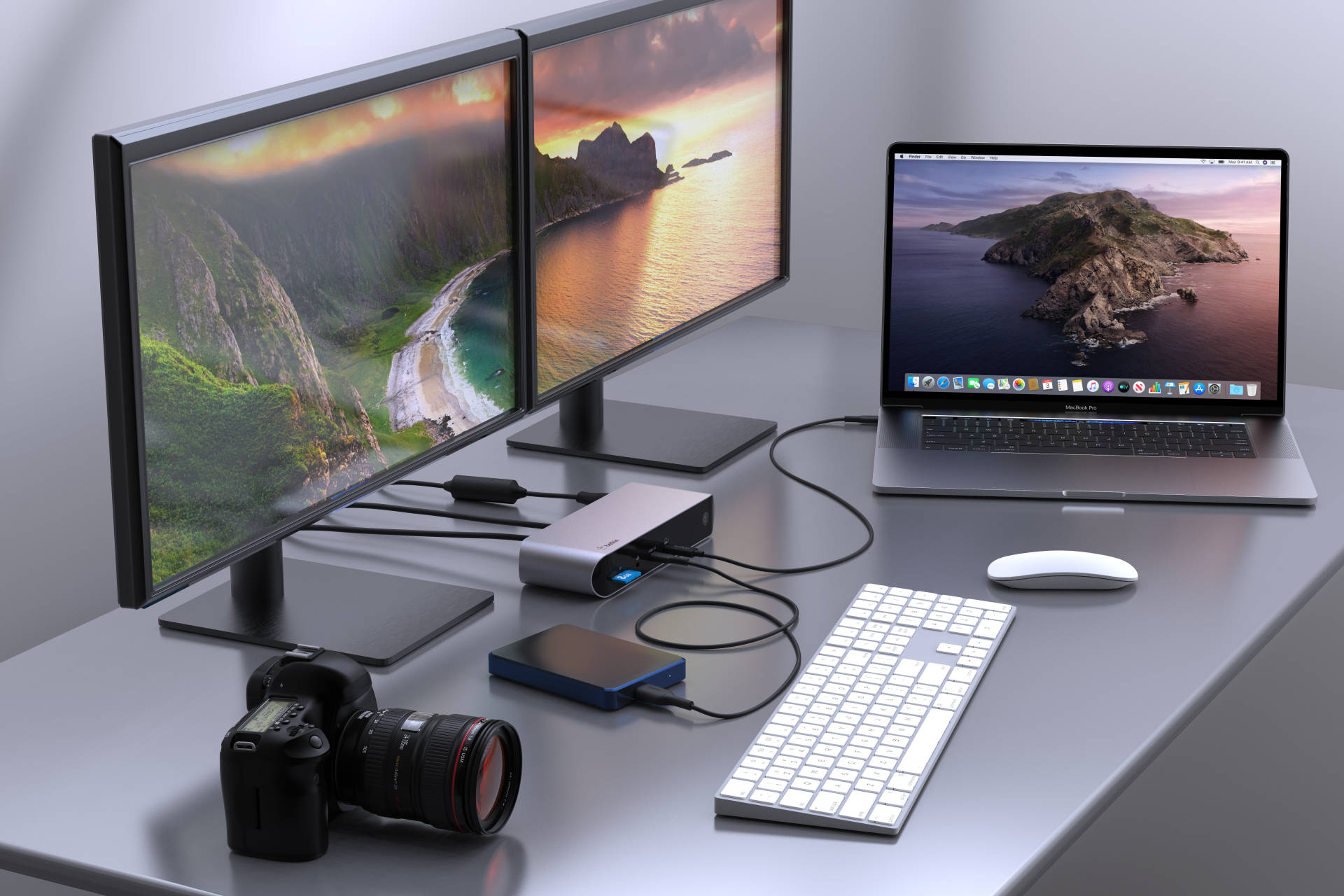 Belkin Connect Pro Thunderbolt 4 Dock packs 12 convenient ports