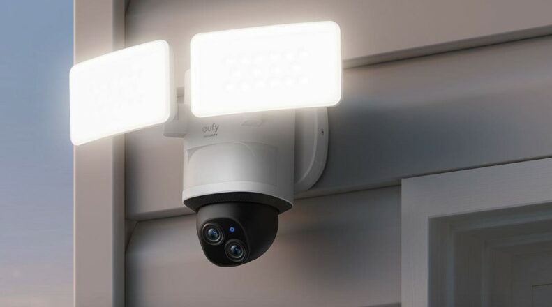 Eufy Floodlight Camera E340 review: bright and clear security