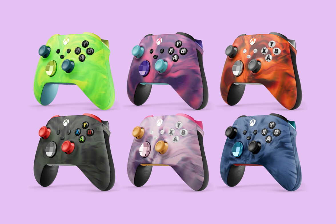 Damn, these Xbox Vapor controllers are a feast for the eyes