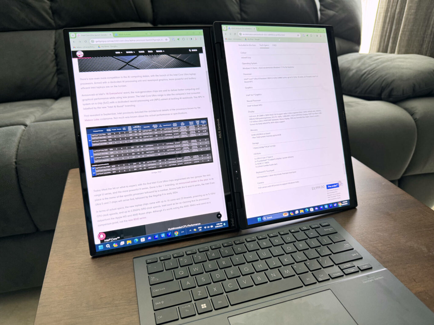 Asus Zenbook Duo (UX8406) review: two screens better than one