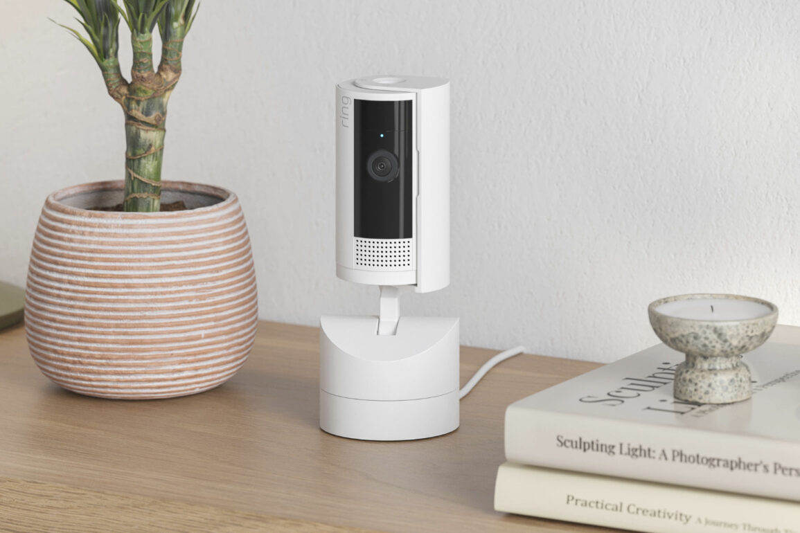 Ring Pan-Tilt Indoor Camera gives 360-degree view at great price