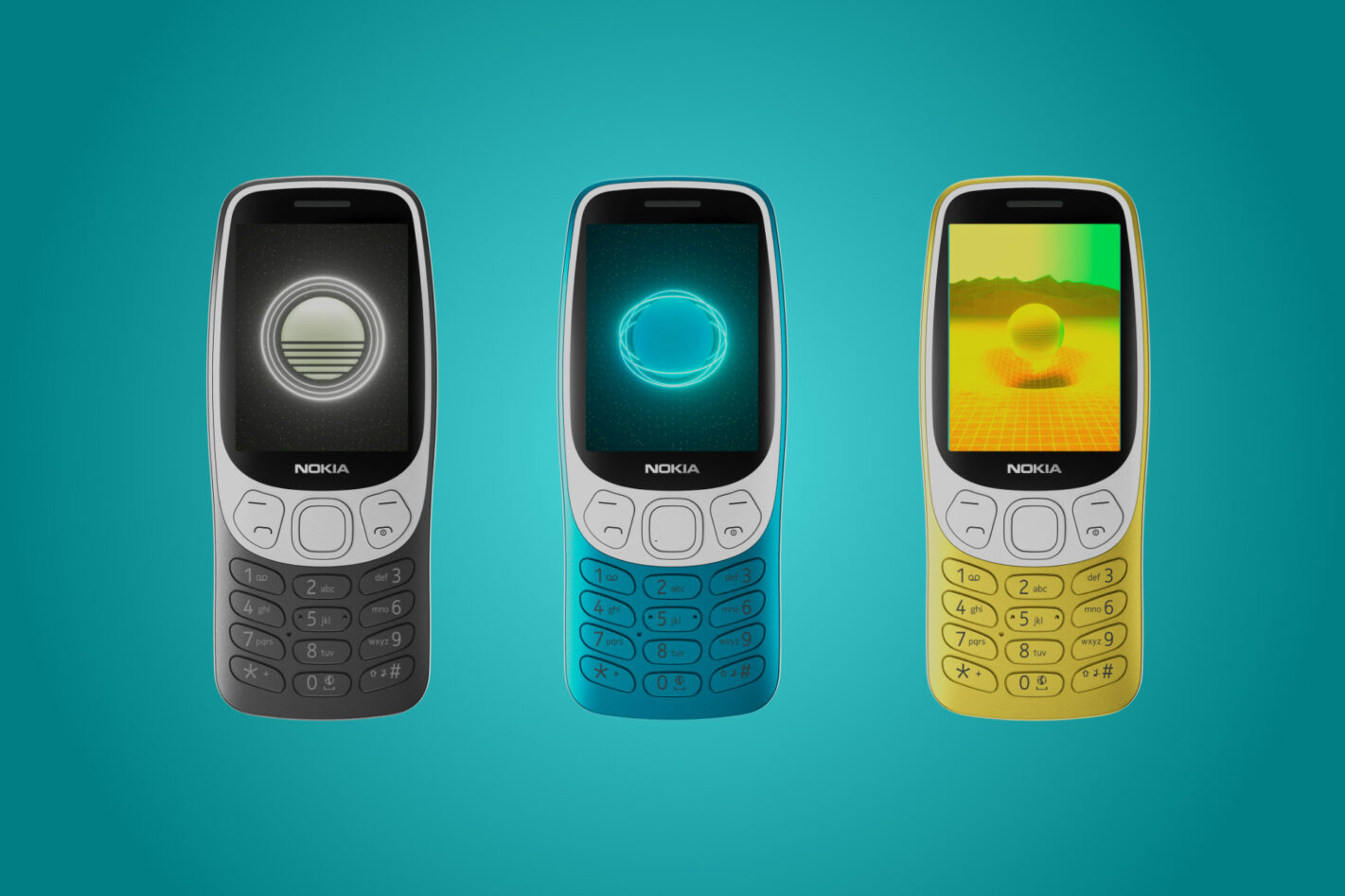 Classic Nokia 3210 phone is back from 1999, and it has Snake