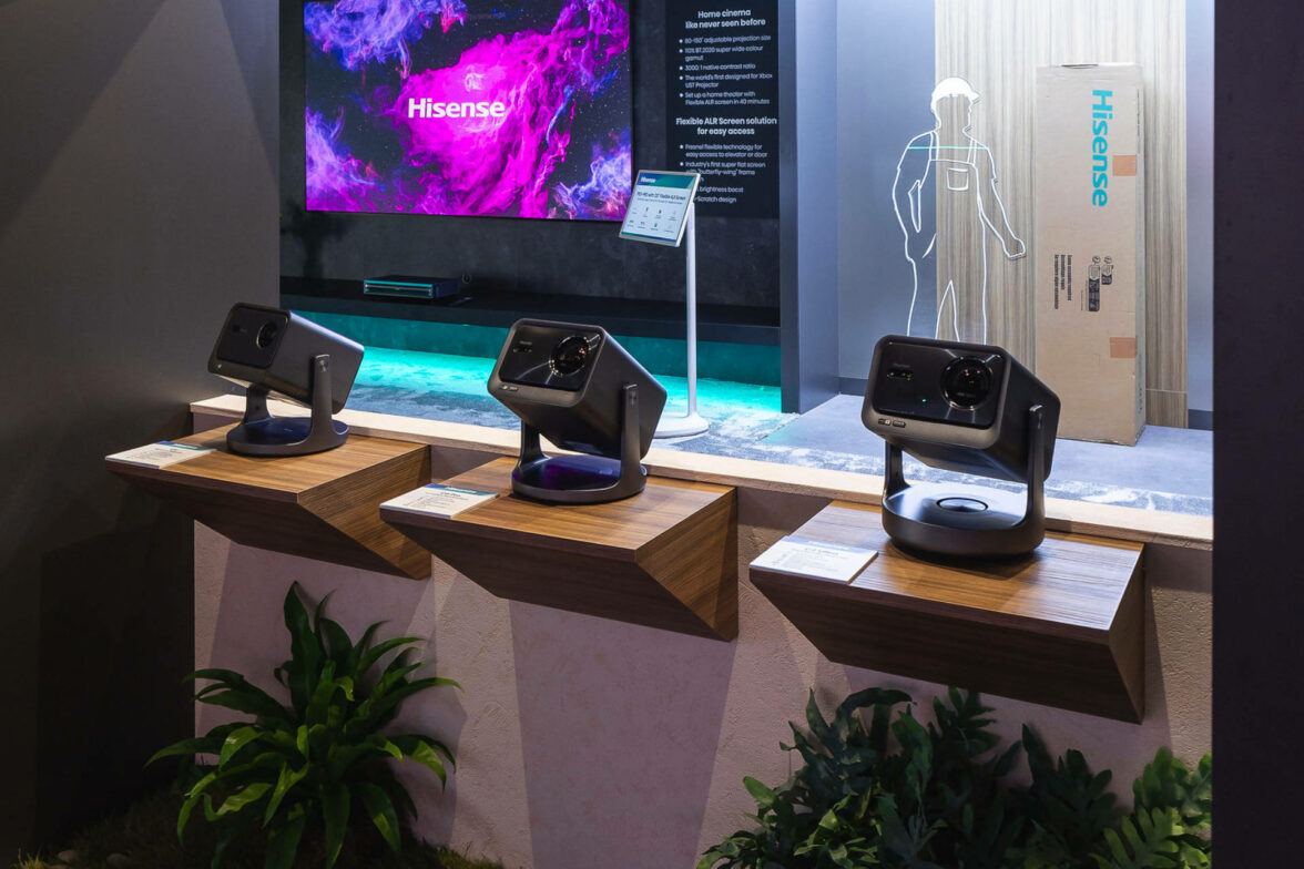 Smaller Hisense C2 Ultra projector makes massive 300-inch image